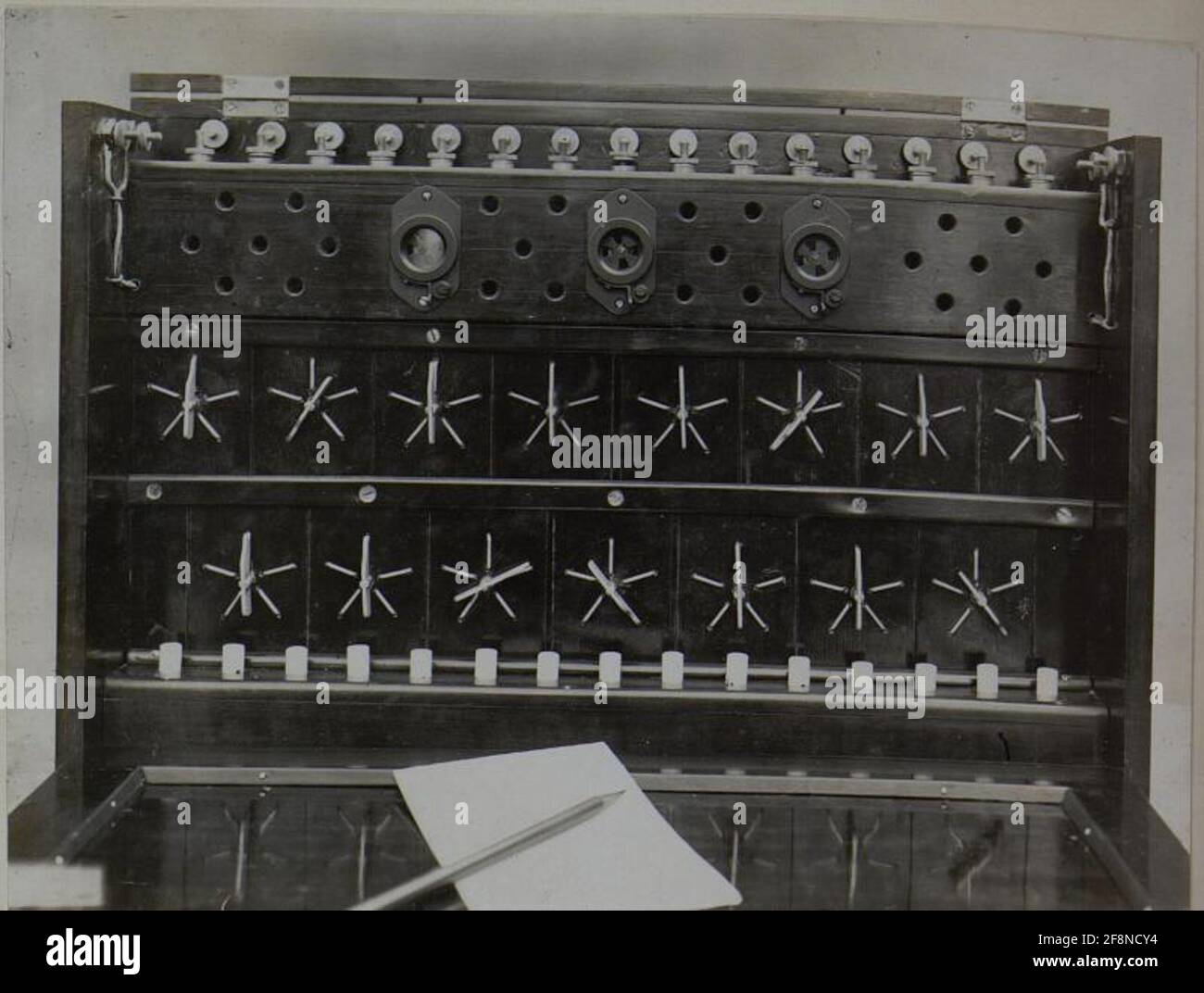 Rotary switch Telephone control panel with electromagnetic show sign as ...