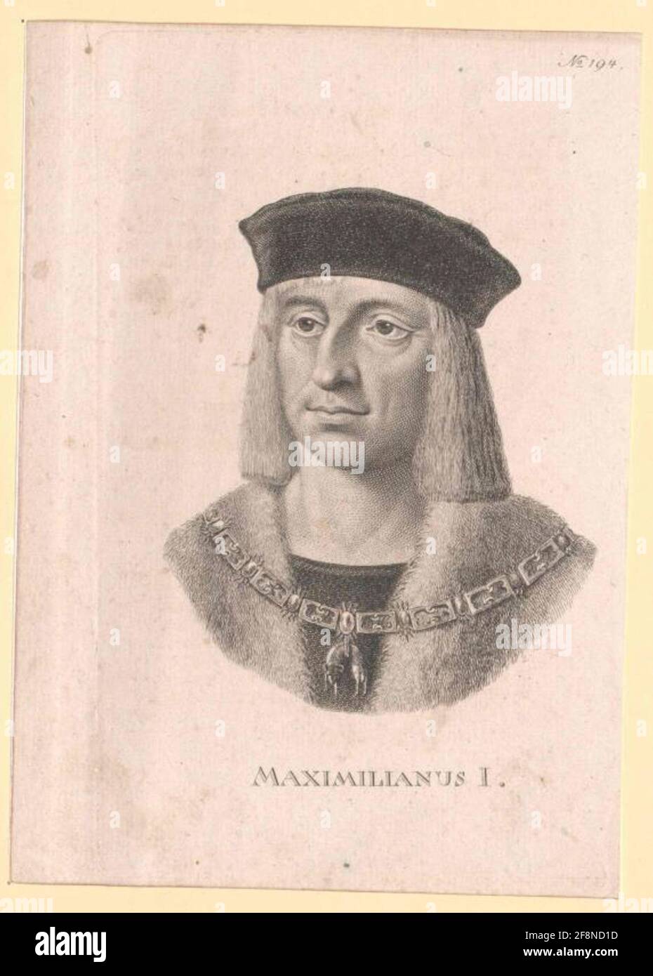 Maximilian I., Roman-German Emperor Stock Photo - Alamy