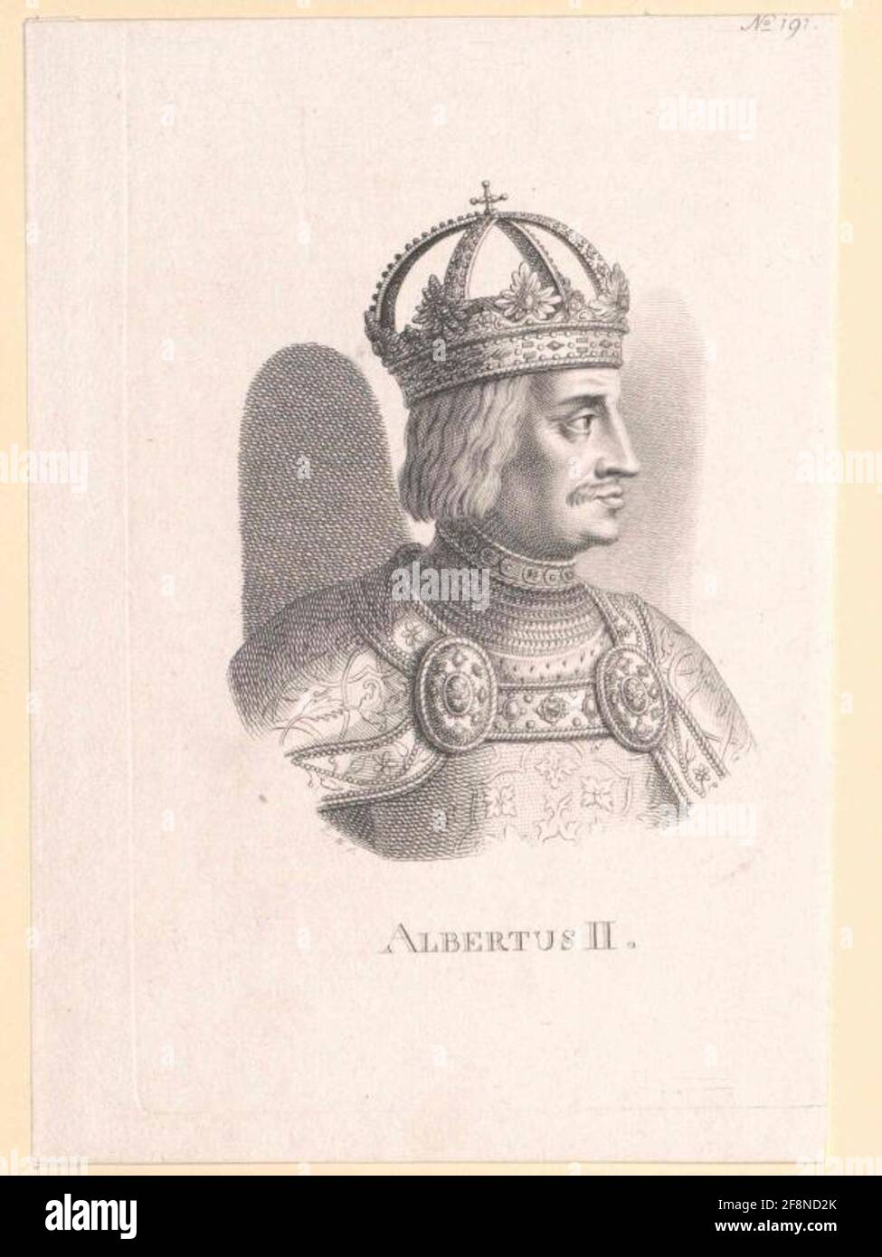 Albrecht II, German king Stock Photo - Alamy