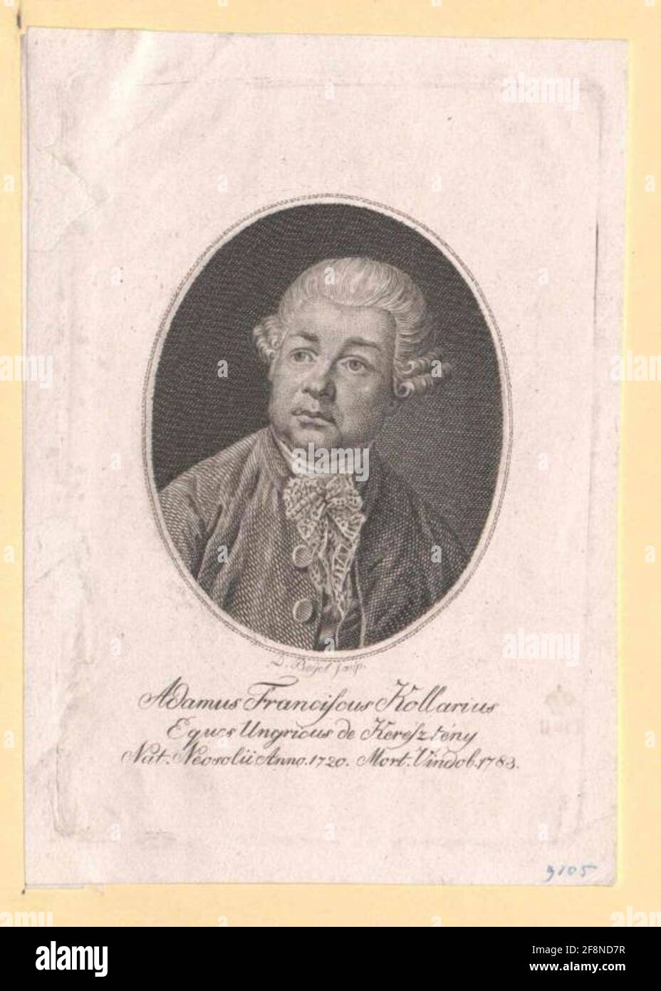 Collar-cross, Adam Franz von Stock Photo - Alamy