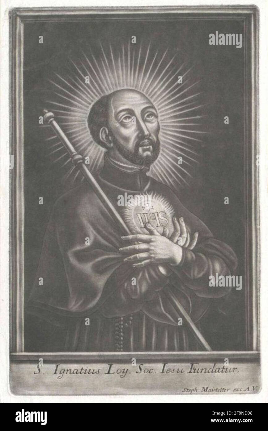 Ignatius loyola spanish priest hi-res stock photography and images - Alamy