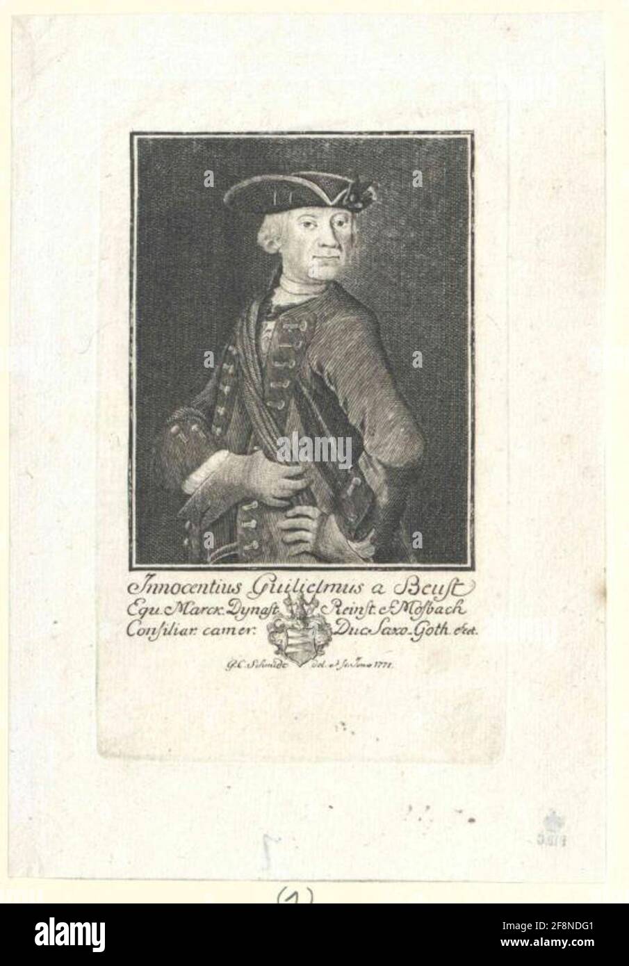 Beust, Innocent Wilhelm of Stock Photo - Alamy