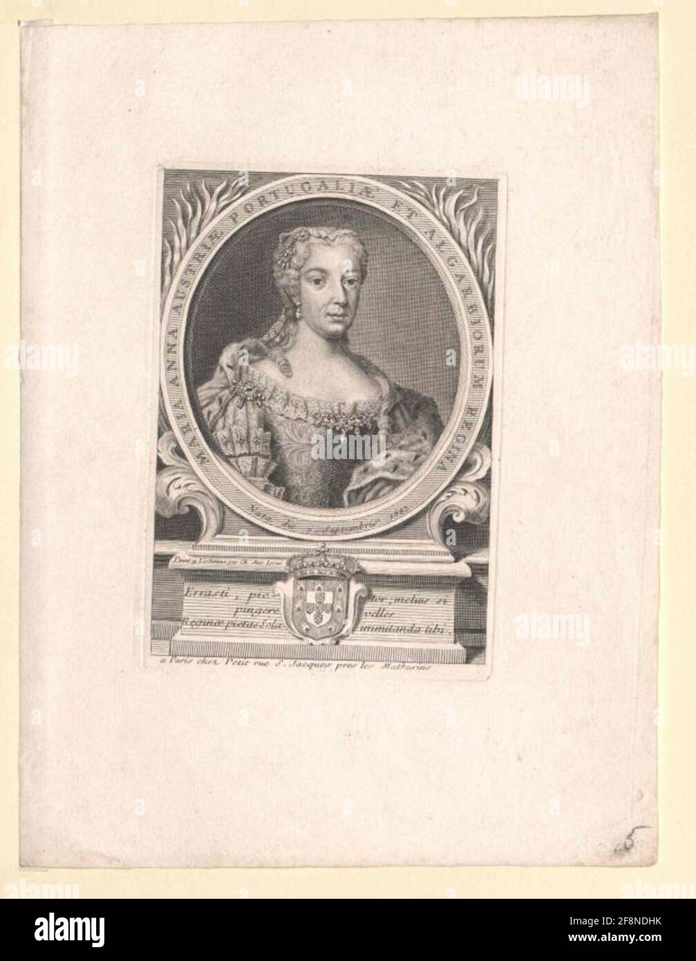 Marie Anna Josefa, Archdukezogin of Austria Stock Photo - Alamy