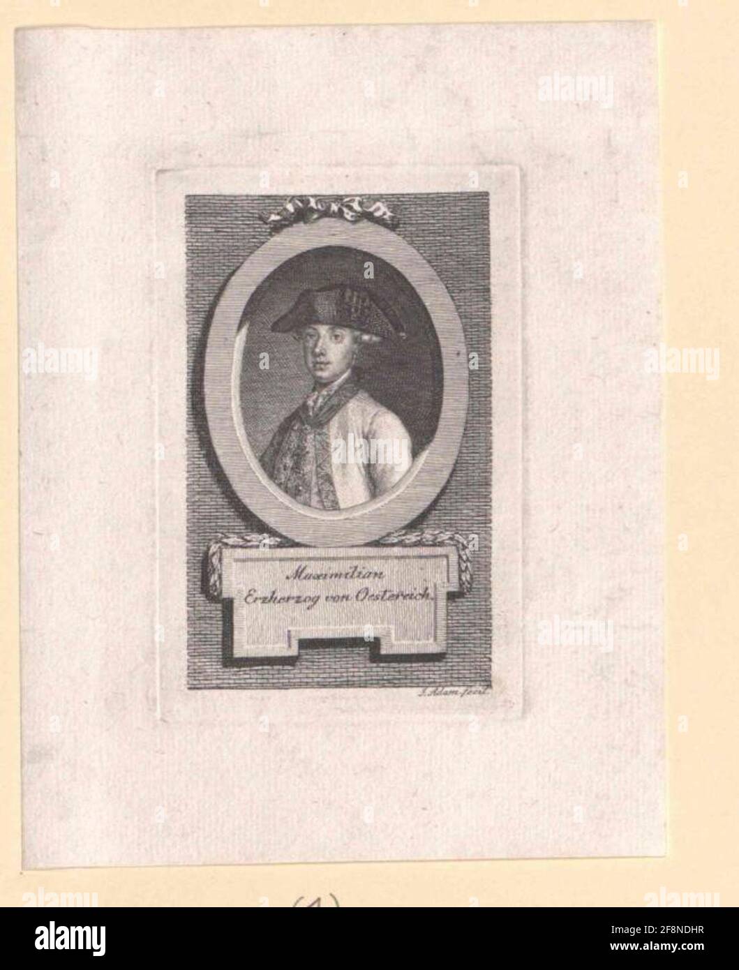 Maximilian Franz, Archduke of Austria Stock Photo - Alamy