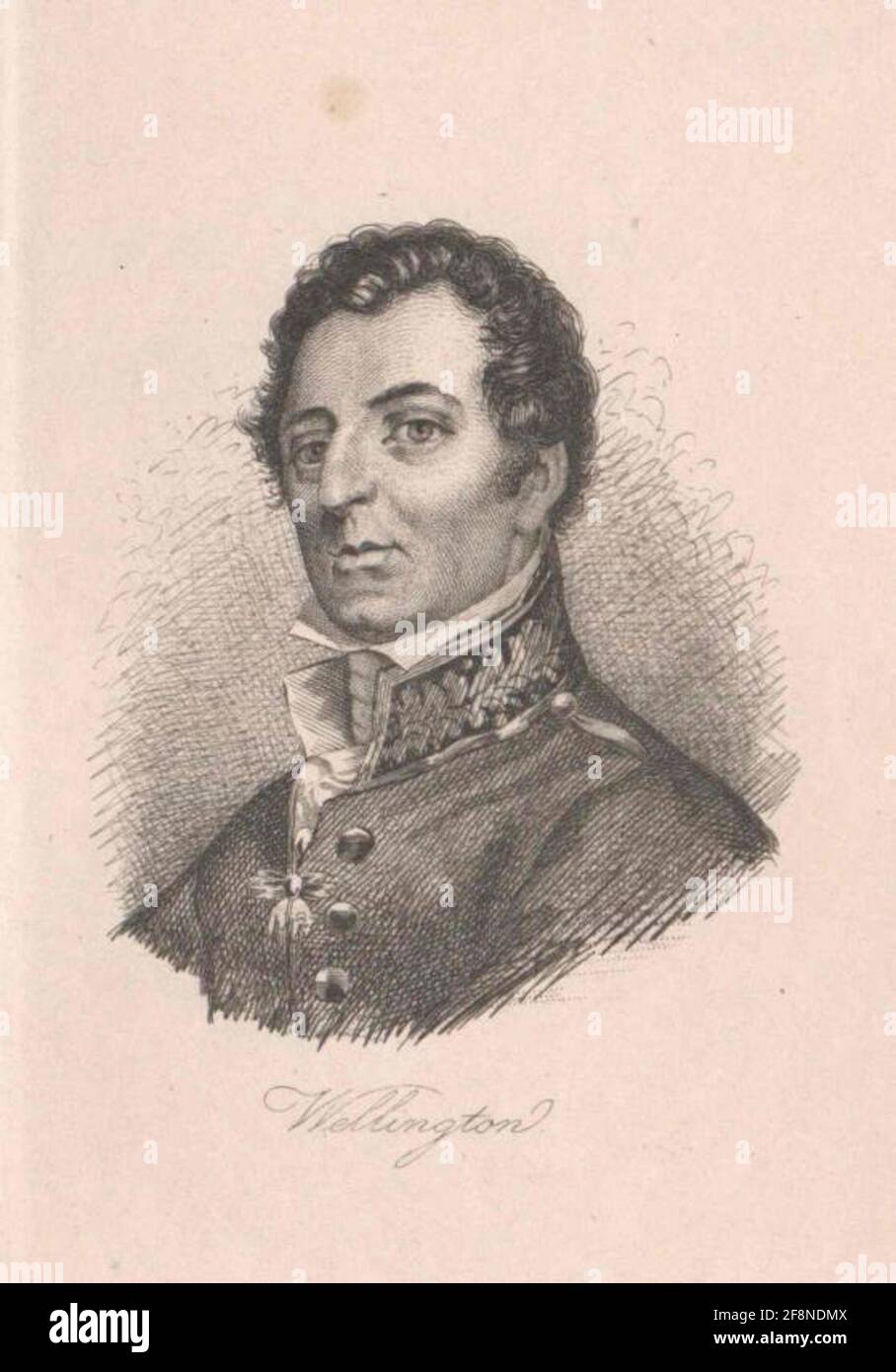 Wellington, Arthur Wellesley Duke of Stock Photo - Alamy