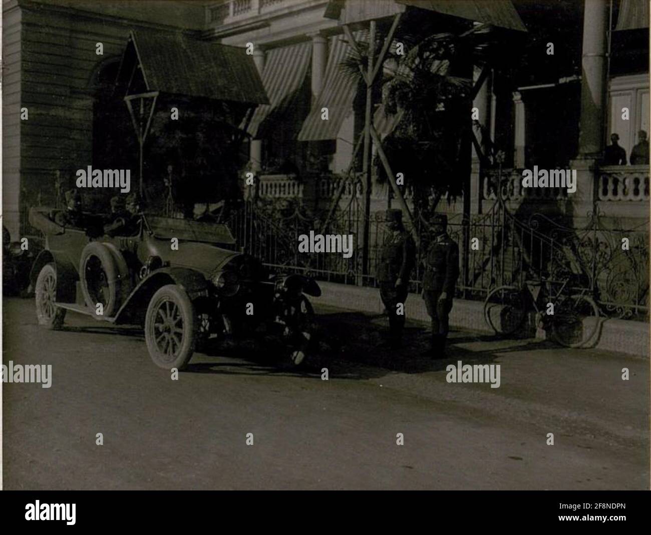 Visit of Archduke Heinrich, Archduke Peter and Archduke Josef Ferdinand ...