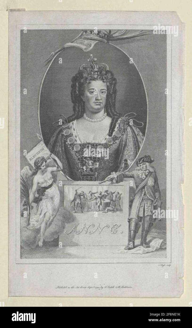 Anna, Queen of England Stock Photo - Alamy