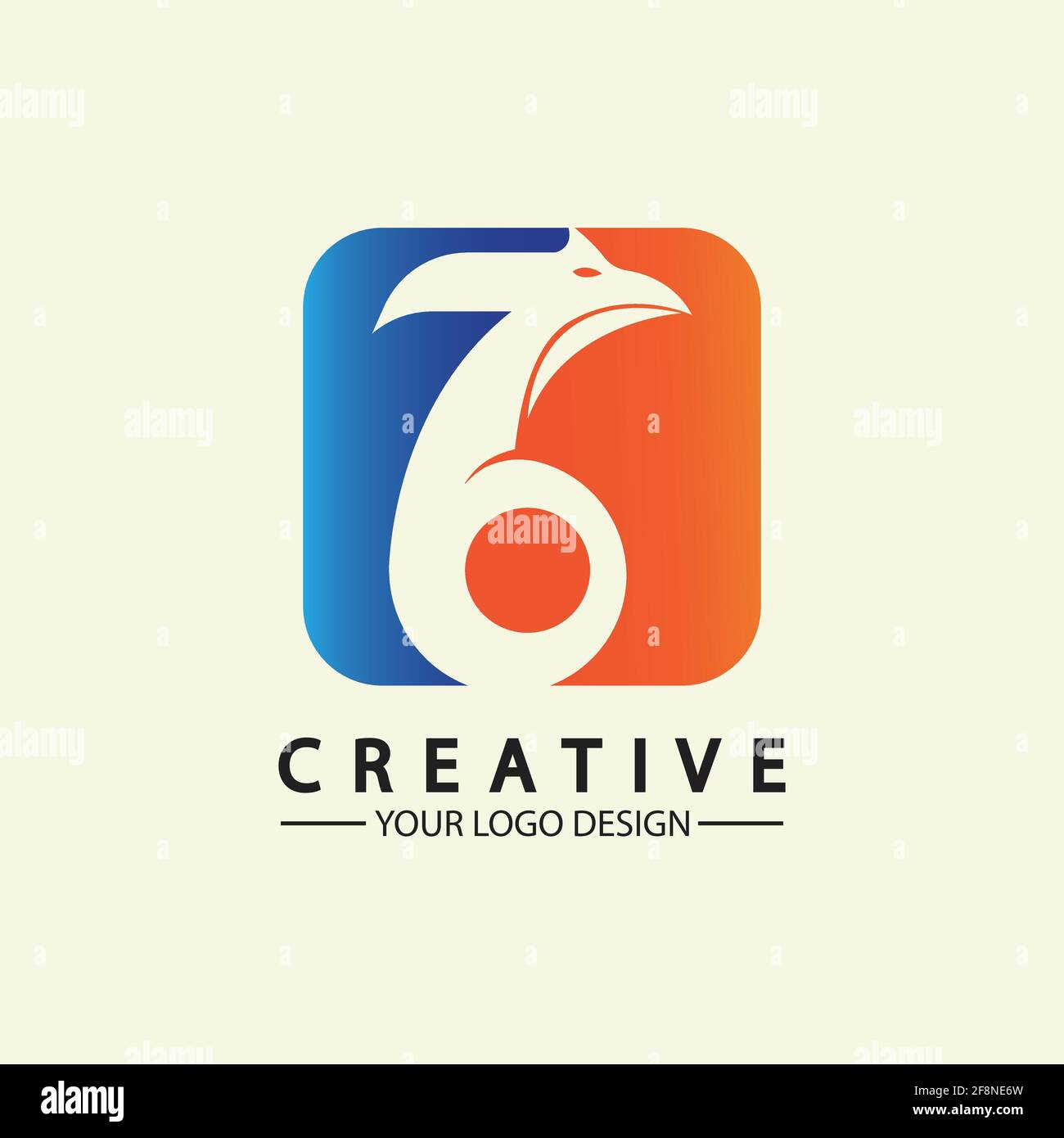 logo design number 76 image vector illustration Stock Vector Image ...