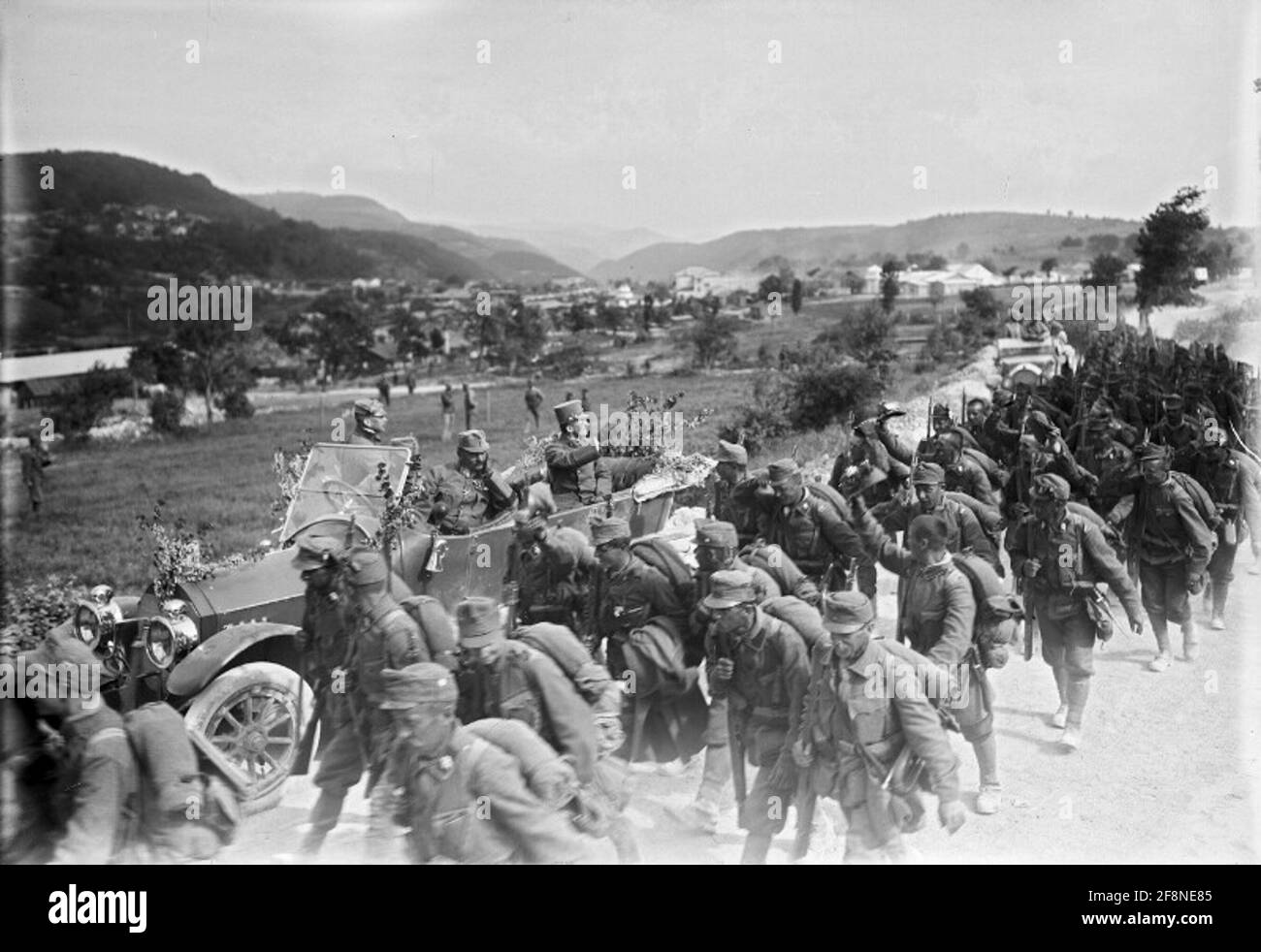 His Majesty during the 10th Battle of Isonzo His Majesty during the ...
