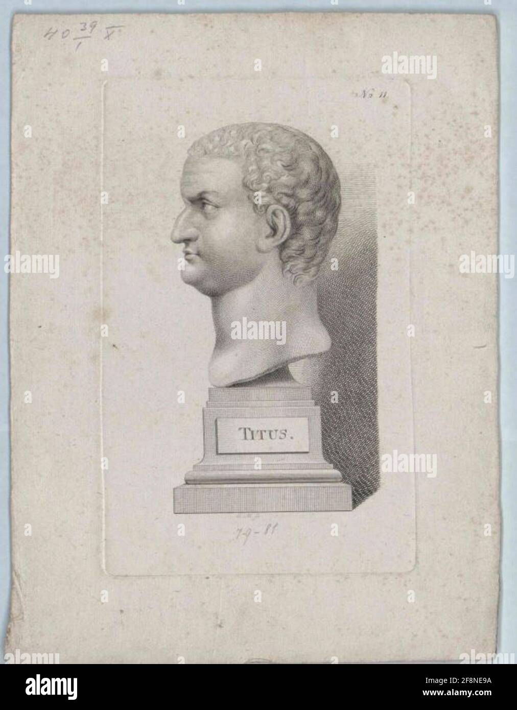 Titus, Roman Emperor Stock Photo - Alamy