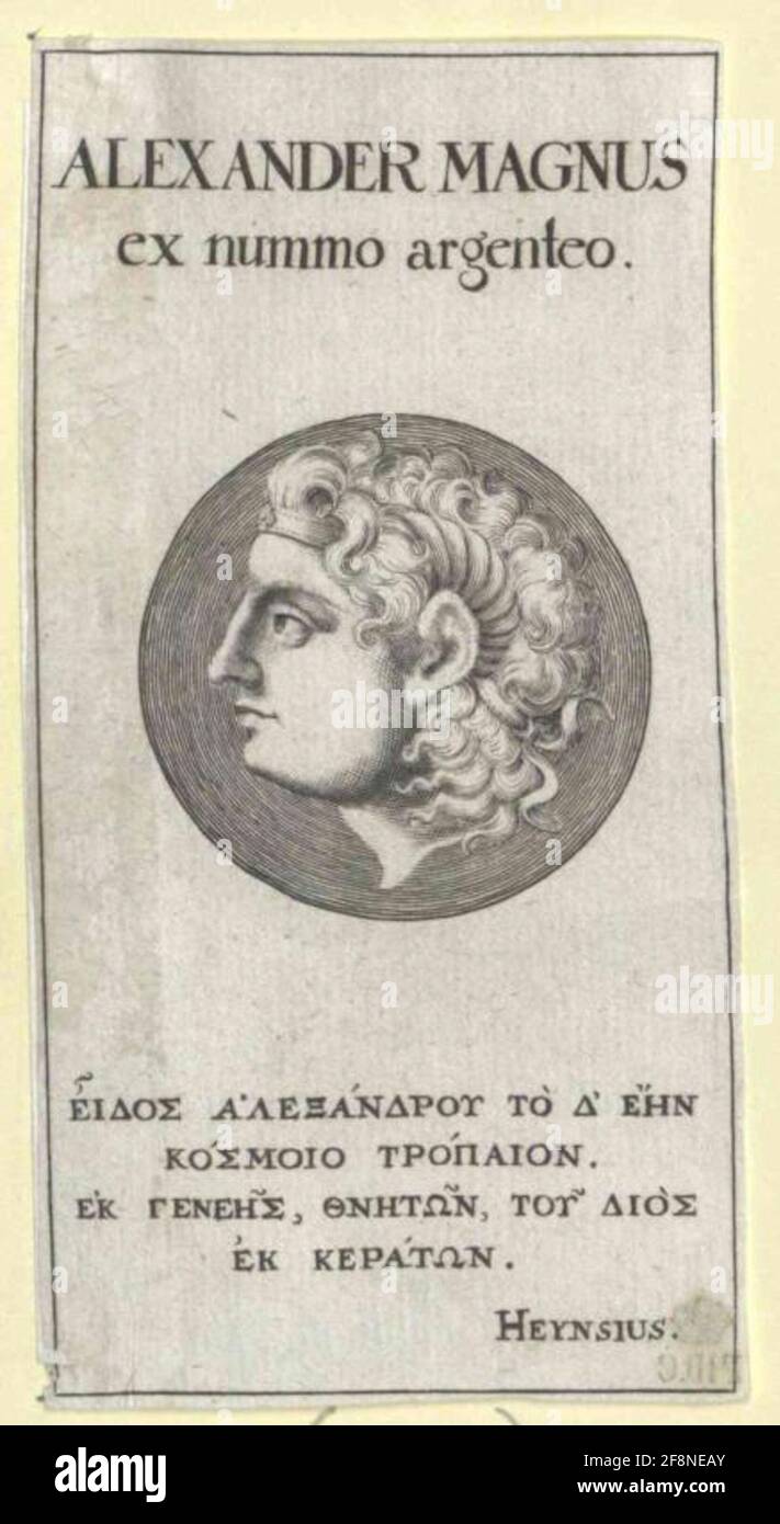 Alexander the Great, King of Macedonia Stock Photo - Alamy