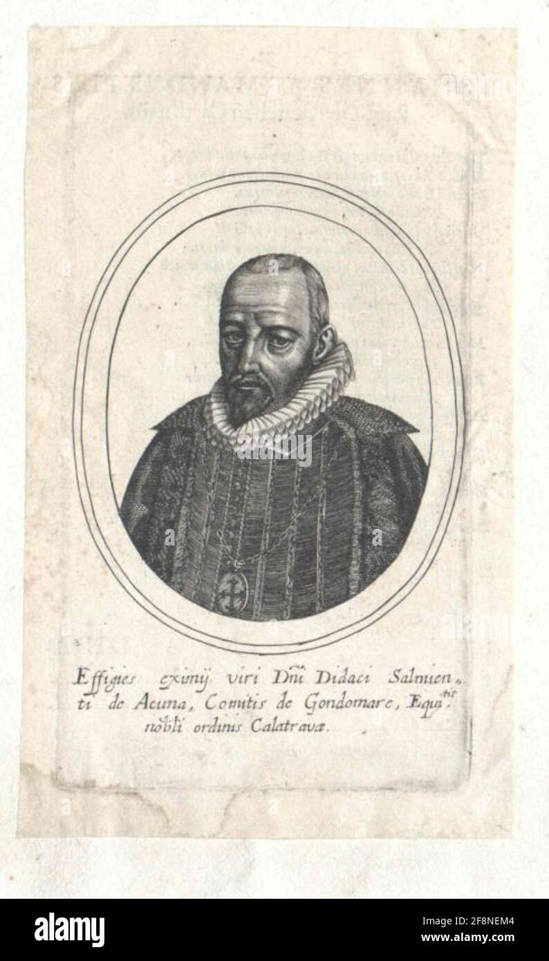 Sarmiento de Acuña, Count of Gondomar, Diego Stock Photo - Alamy