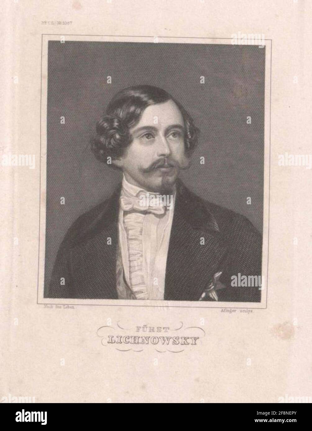 Lichnowsky, Felix Prince Stock Photo - Alamy