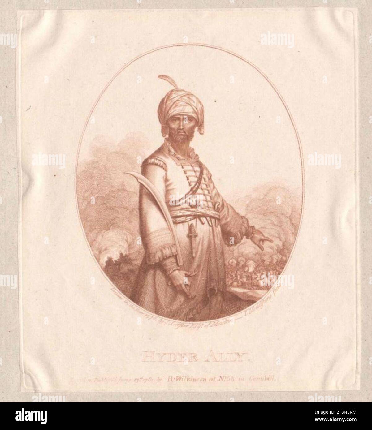 Haidar Ali, Sultan by Mysore Stock Photo - Alamy