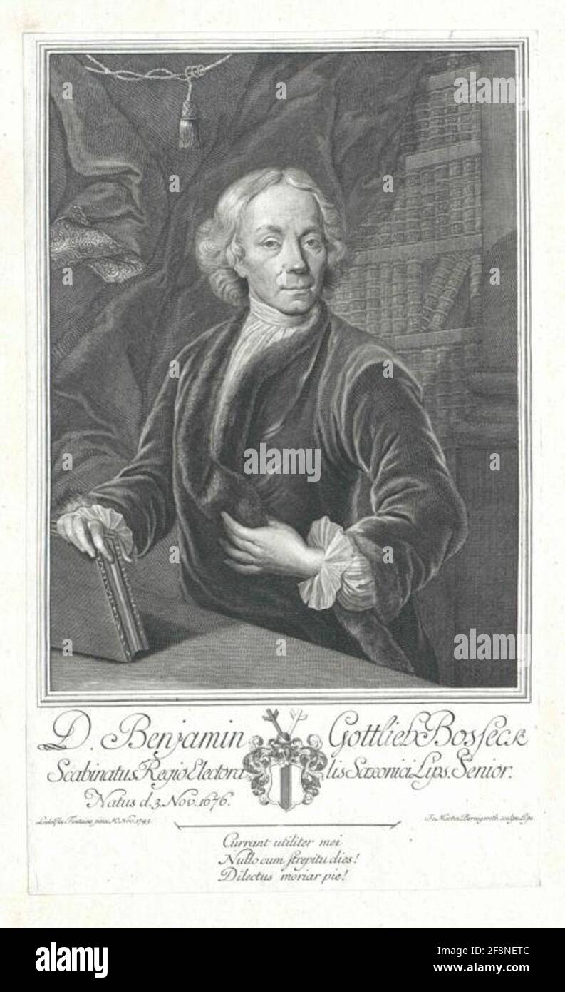 Bosseck, Benjamin Gottlieb Stock Photo - Alamy