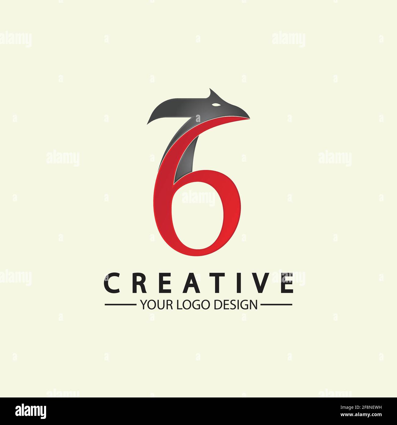 logo design number 76 image vector illustration Stock Vector Image ...