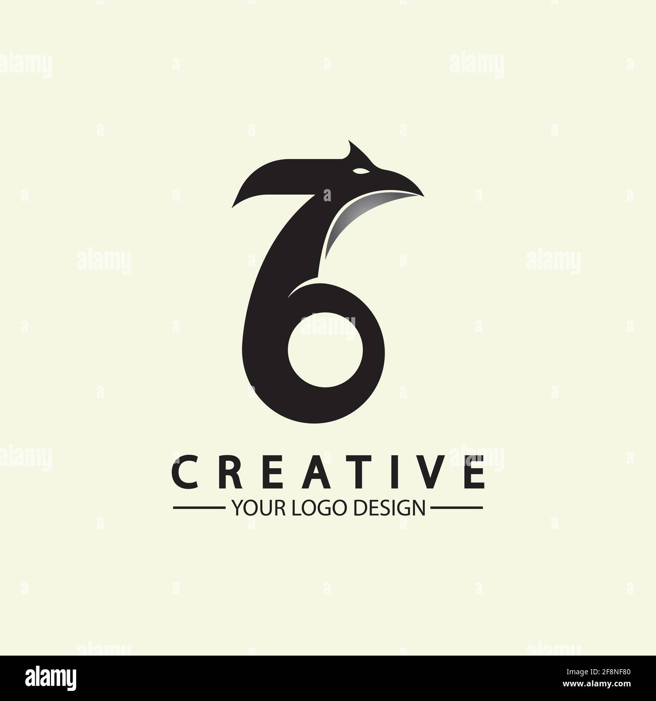 logo design number 76 image vector illustration Stock Vector Image ...