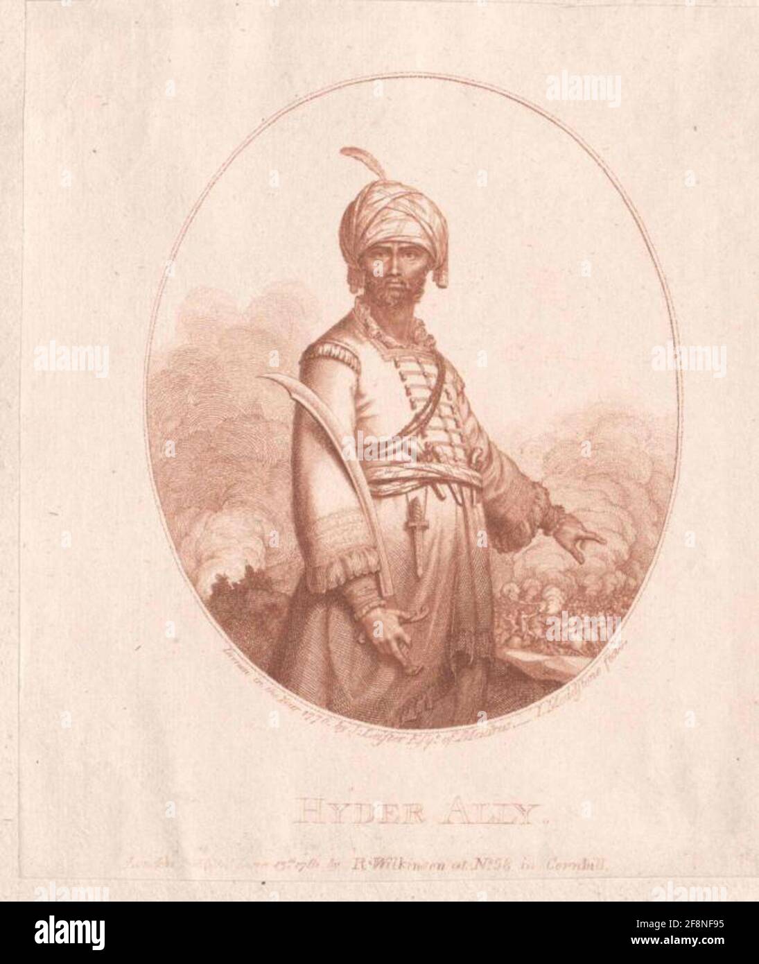 Haidar Ali, Sultan by Mysore Stock Photo - Alamy