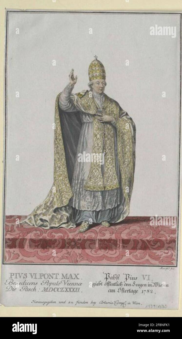 Pius VI., Pope Stock Photo - Alamy