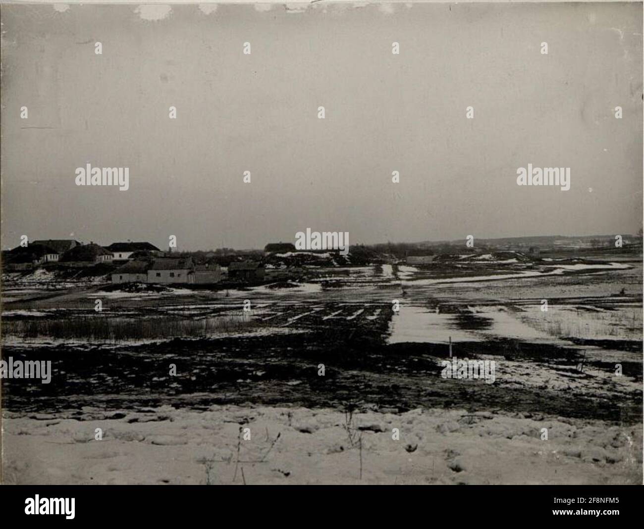 Panorama of Ostrozec. Recorded on 28.November 1915 Stock Photo - Alamy