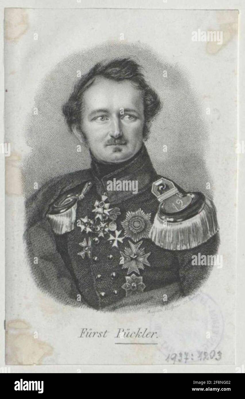 Prince hermann of puckler muskau hi-res stock photography and images ...
