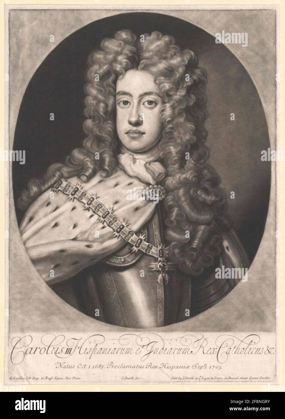 Karl VI., Roman-German Emperor Publisher: Smith, John (?) Painter ...