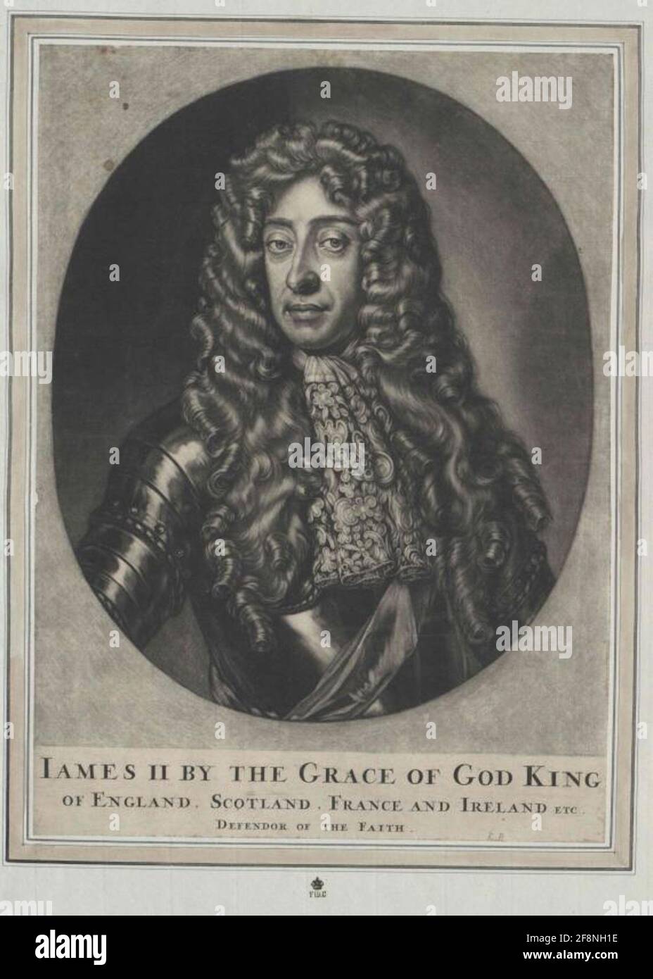 Jacob II. King of England Stock Photo - Alamy