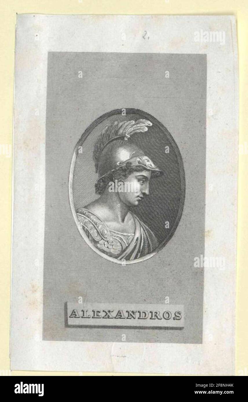 Alexander the Great, King of Macedonia Stock Photo - Alamy