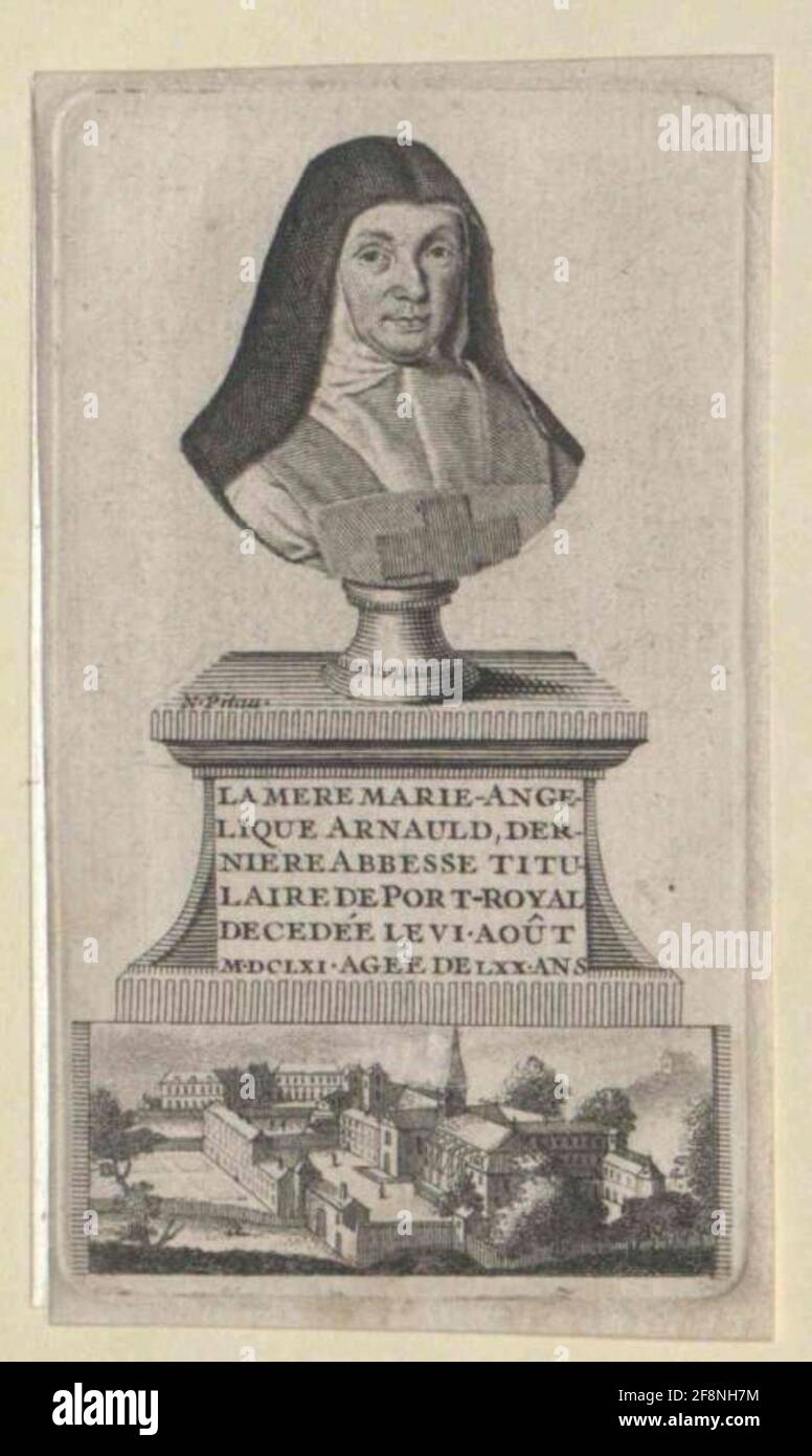 Arnauld, Marie Angelique Stock Photo - Alamy