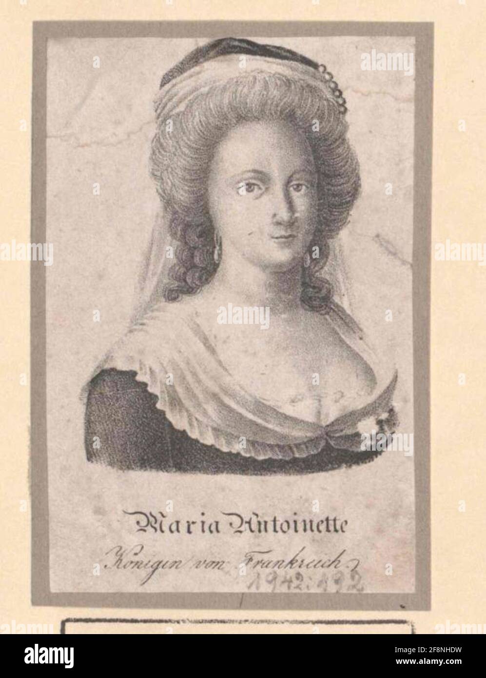 Marie Antoinette, Archduchess of Austria Stock Photo - Alamy