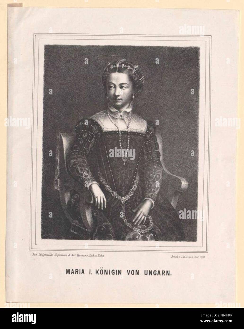 Maria, Queen of Hungary Stock Photo - Alamy