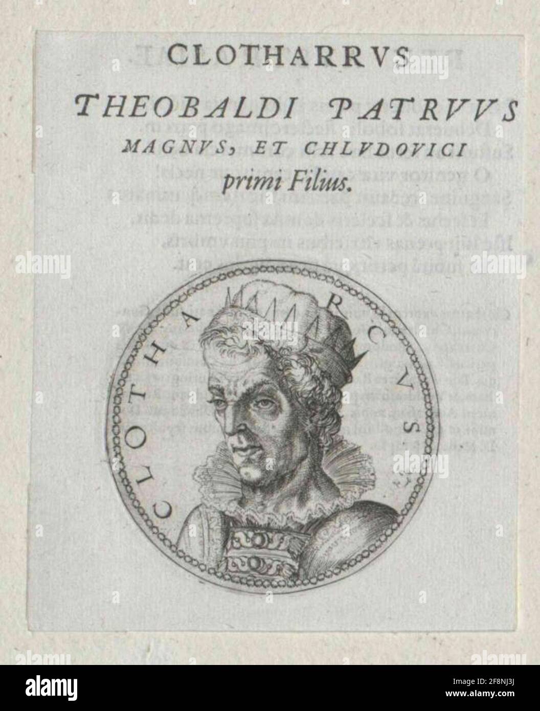 Chlothar I., King of the francs of unknown artist dating: 1601/1750 ...