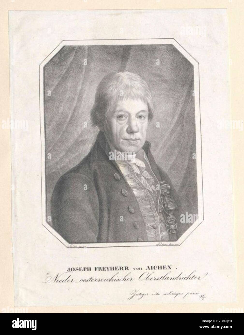 Aichen, Josef Freiherr von Stock Photo - Alamy