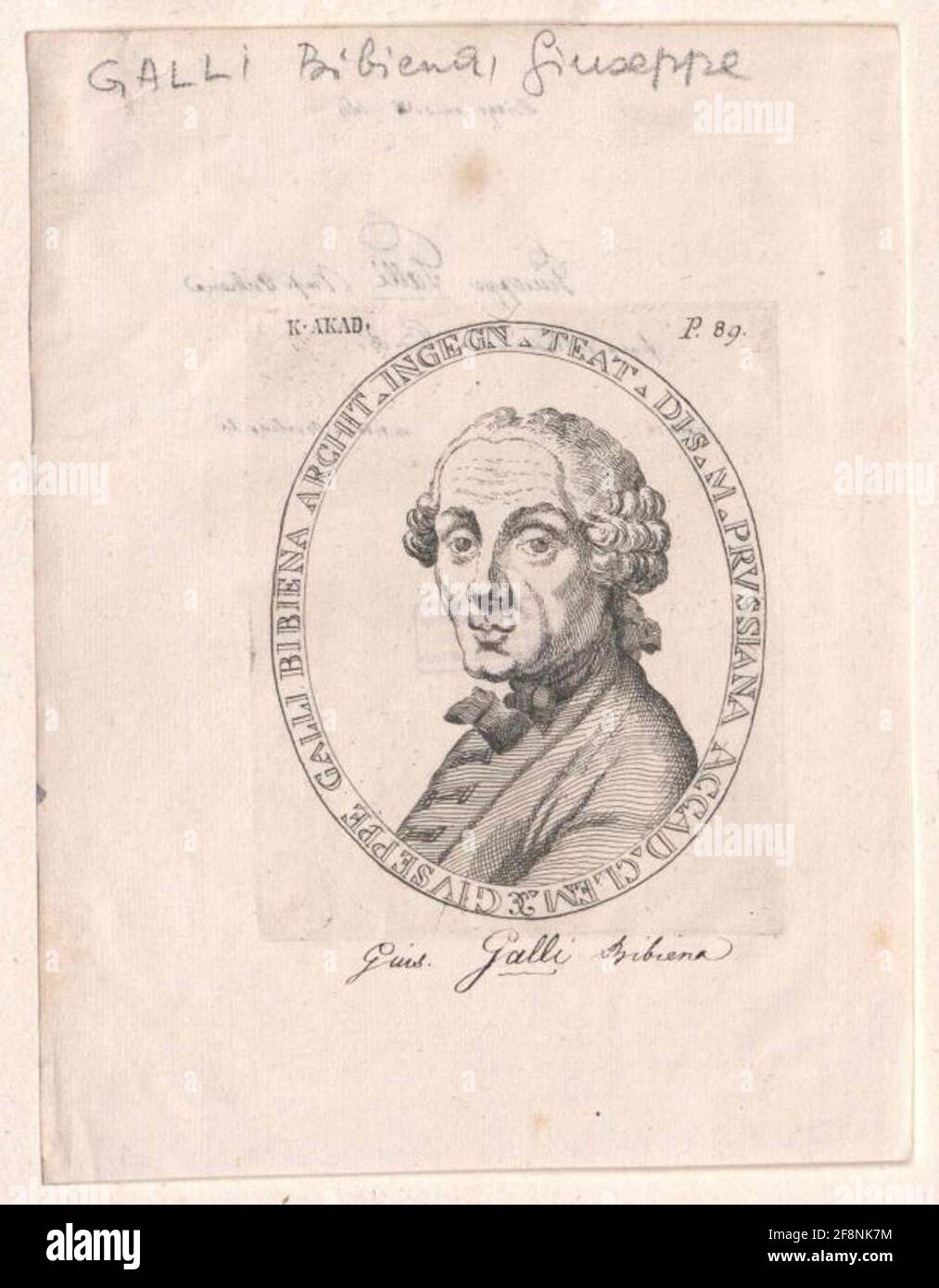 Giuseppe bibiena hi-res stock photography and images - Alamy