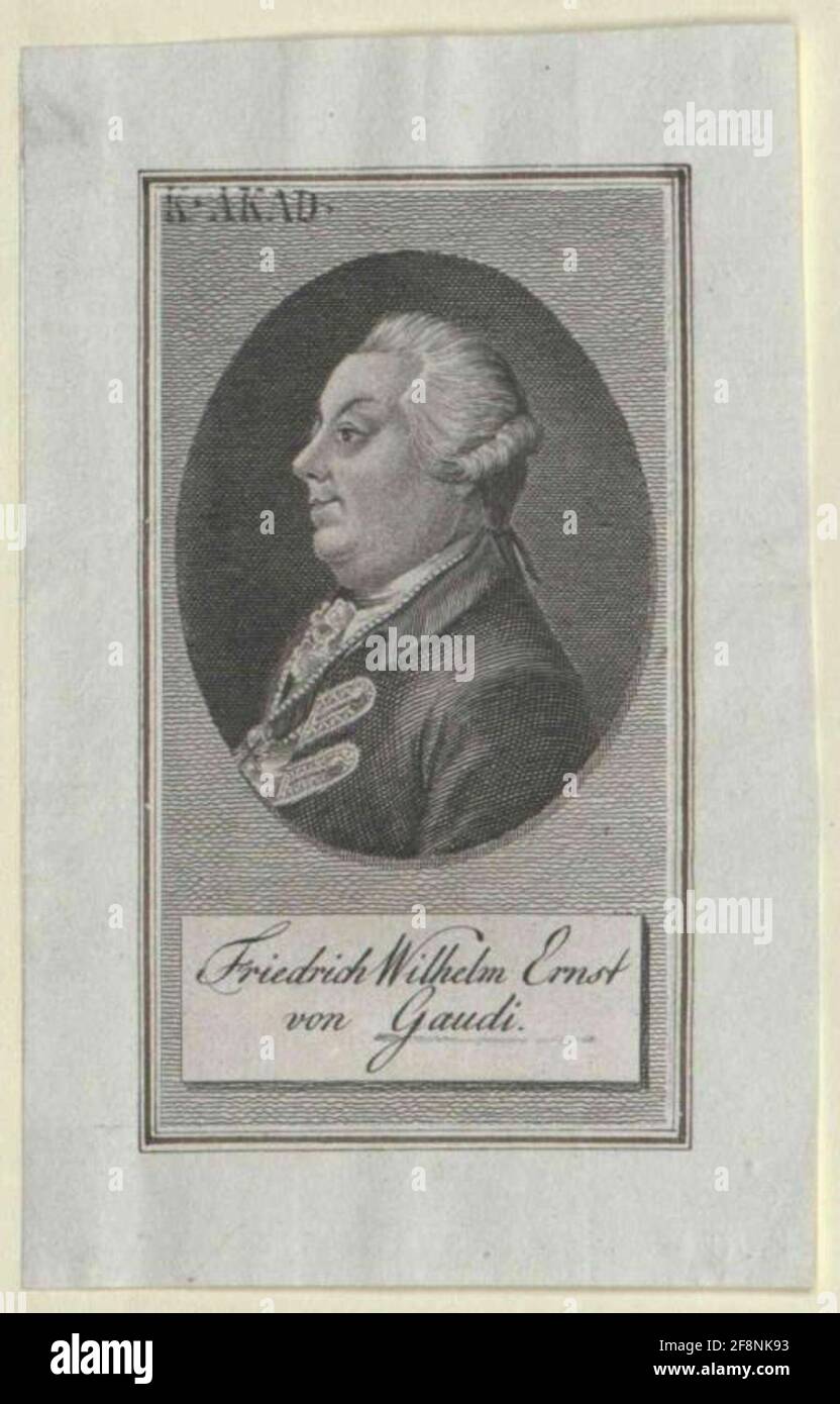 Friedrich wilhelm von gaudy hi-res stock photography and images - Alamy
