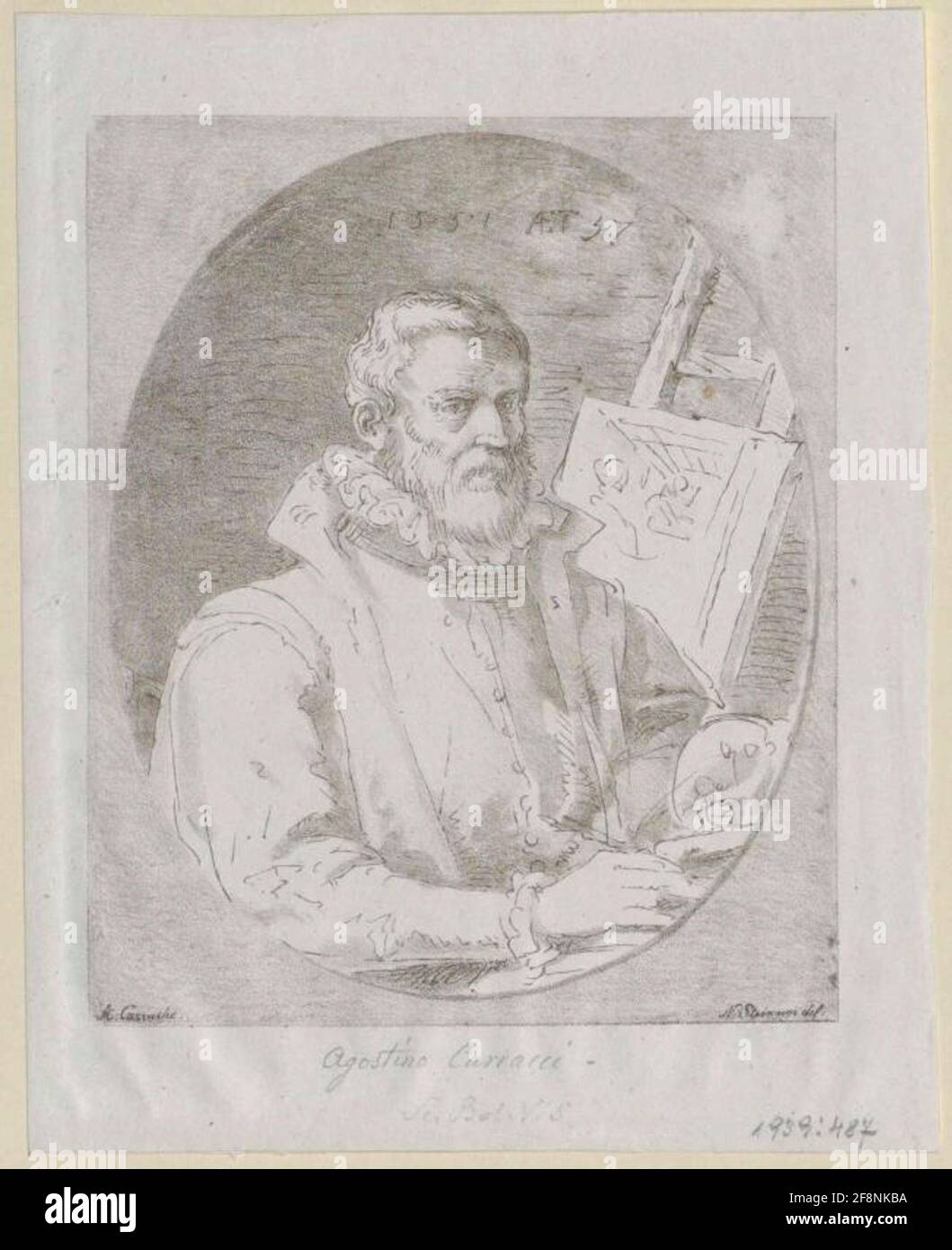 Carracci agostino hi-res stock photography and images - Alamy