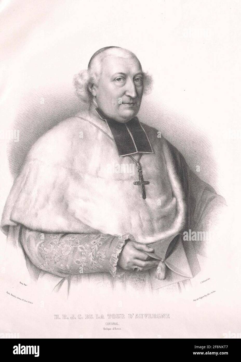 The tour of Auvergne-Laraguais, Hugues-Robert-Jean-Charles de Stock ...