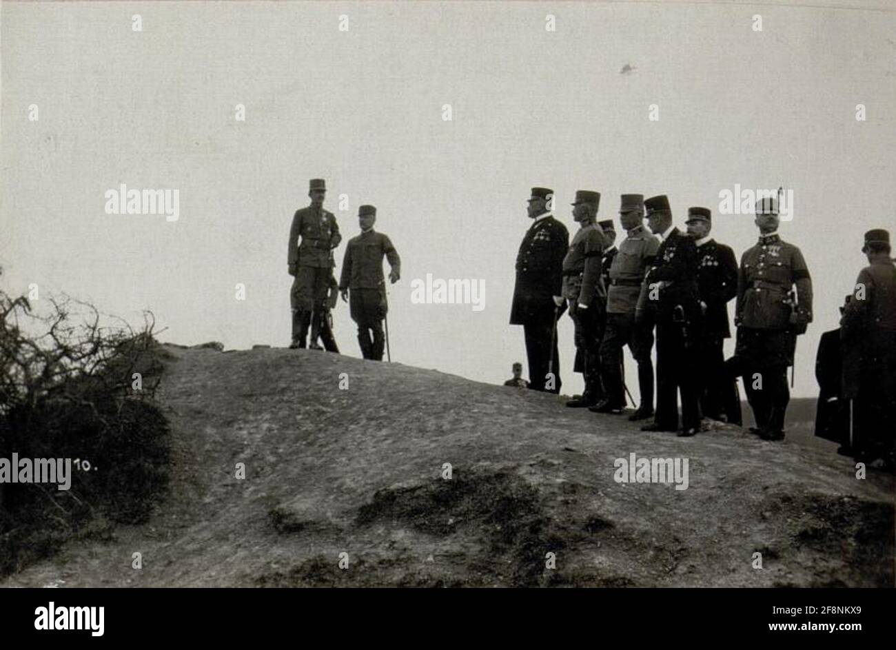 Emperor Charles I at Jung Austria at the Red Mountain in Ober St. Veit ...