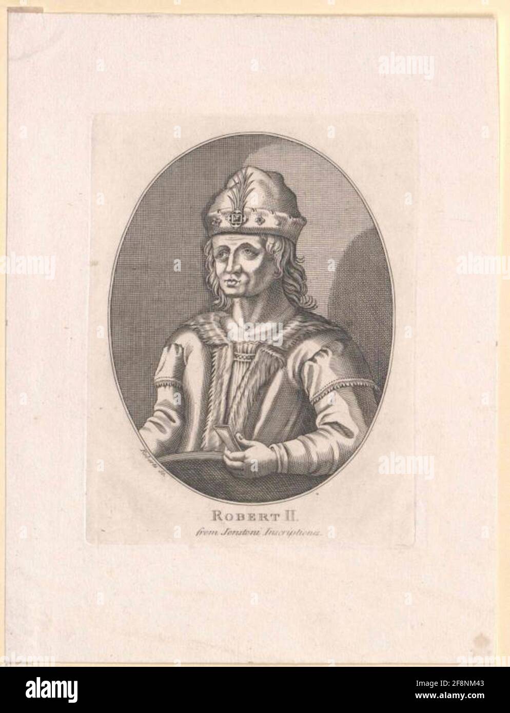 Robert II., King of Scotland Stock Photo - Alamy