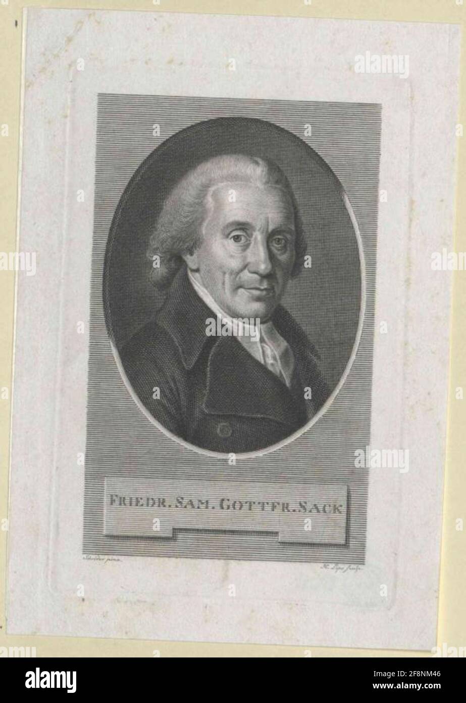 Sack, Friedrich Samuel Gottfried Stock Photo - Alamy