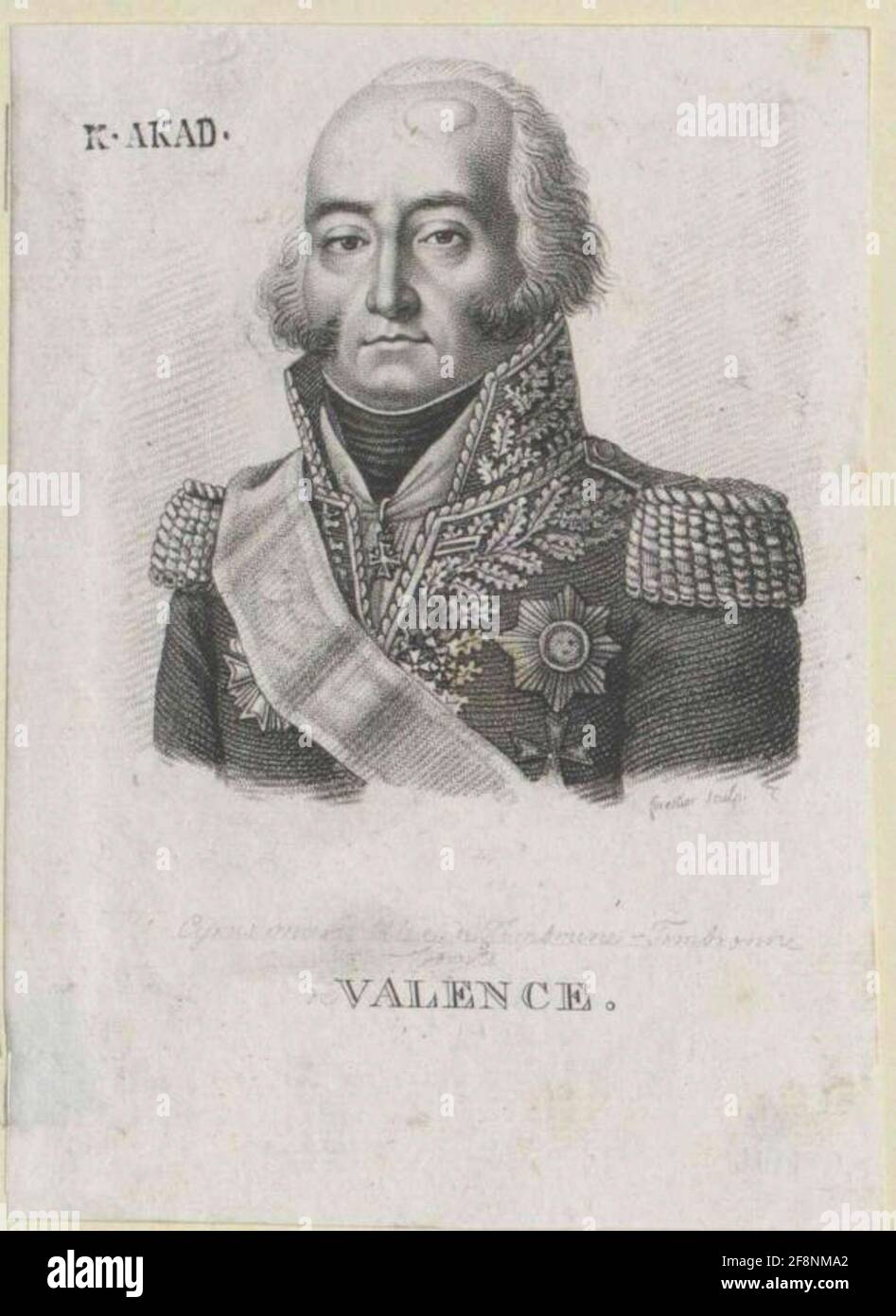 Valencia, Cyrus Marie Alexandre Comte Stock Photo - Alamy