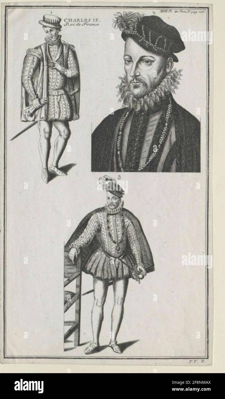 Karl Ix., King of France Stock Photo - Alamy