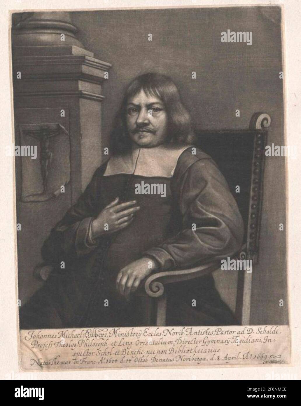 Dilherr, Johann Michael Stecher: Vaillant, Walleran Stock Photo - Alamy