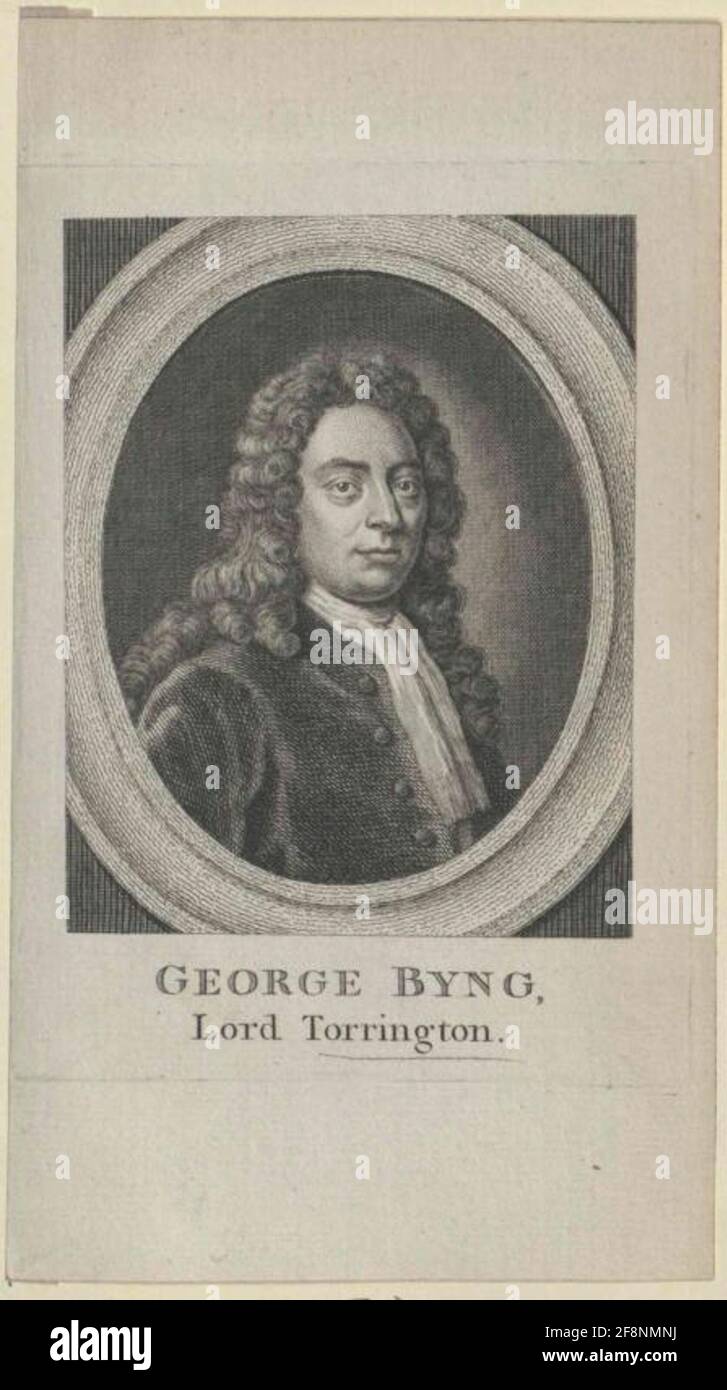 Byng, George Viscount Torrington Stock Photo - Alamy