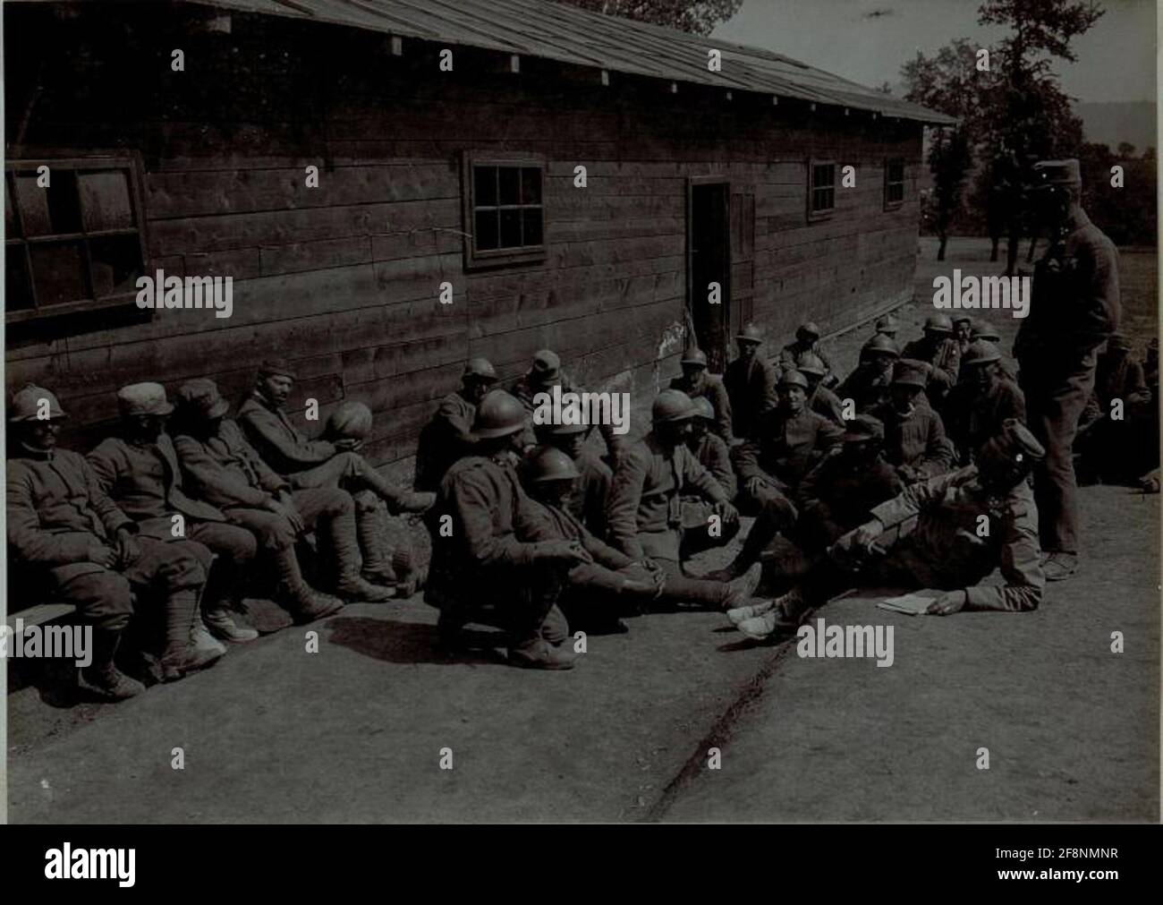 Interrogation of Italian prisoner during the tenth Issonzuchlacht, May ...