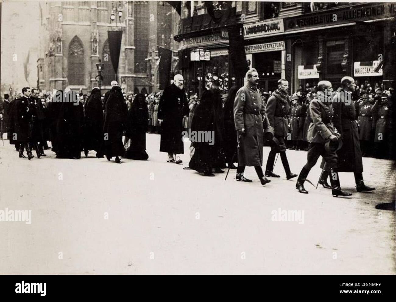 Funeral of Emperor Franz Joseph Stock Photo - Alamy