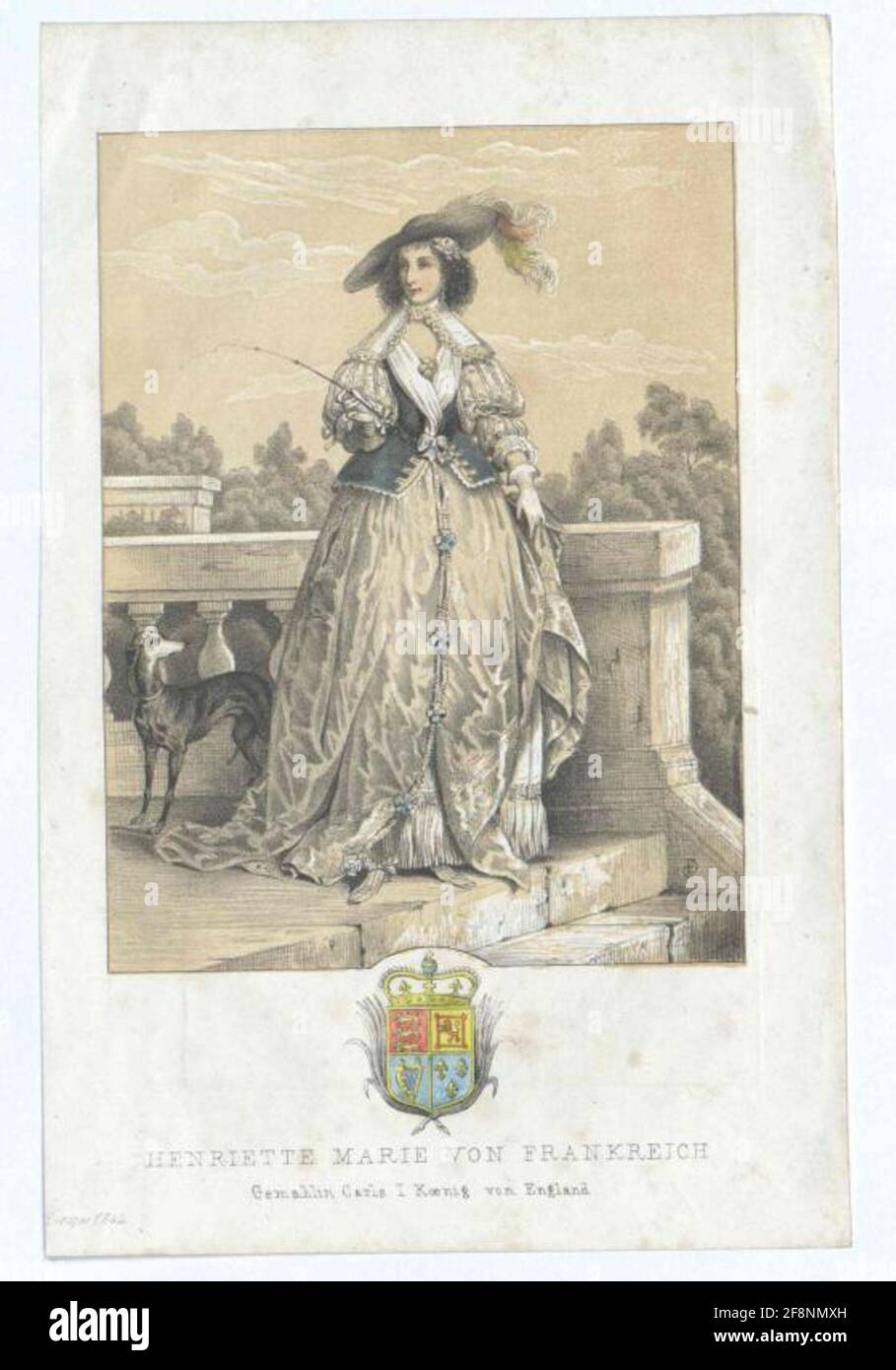 Henriette Maria, Princess of France Stock Photo - Alamy