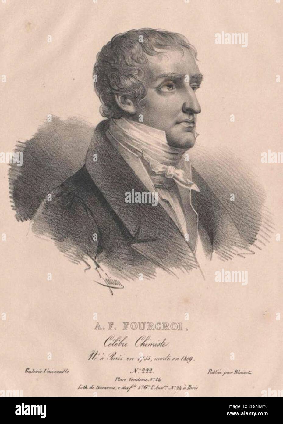 Fourcroy, Antoine-Francois de Stock Photo - Alamy