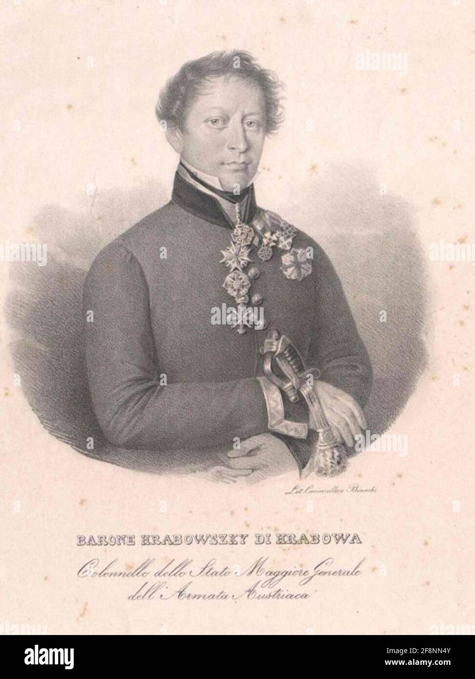 Hrabovsky von Hrabova, Johann Freiherr Stock Photo - Alamy