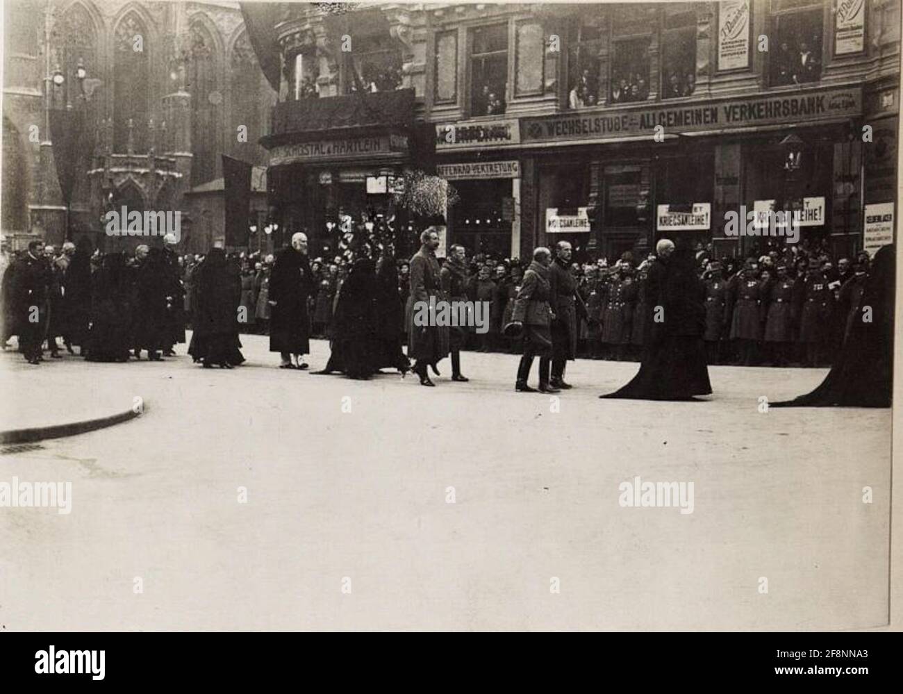 Funeral of Emperor Franz Joseph Stock Photo - Alamy
